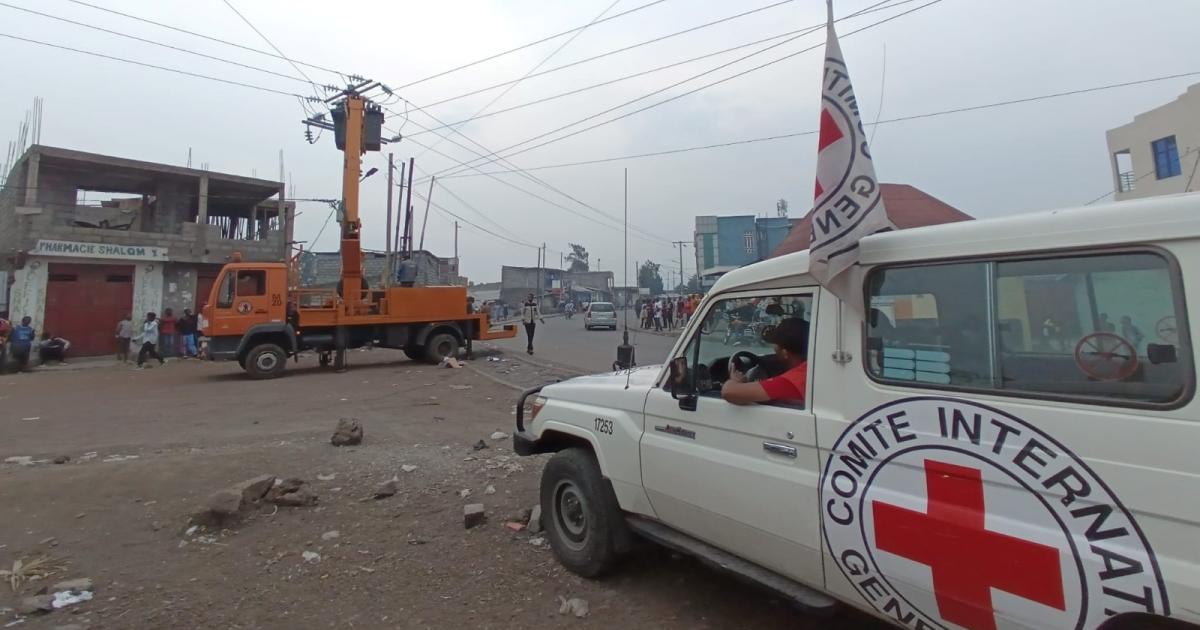 DRC: ICRC helping to restore essential services in Goma | International Committee of the Red Cross
